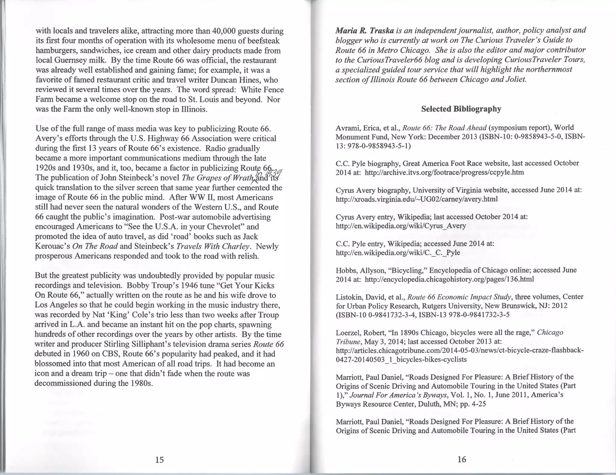 IG Route 66 Special Issue, vol. 1 - MRTraska, pt. 1 | PDF