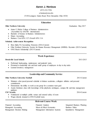 Resume | DOCX
