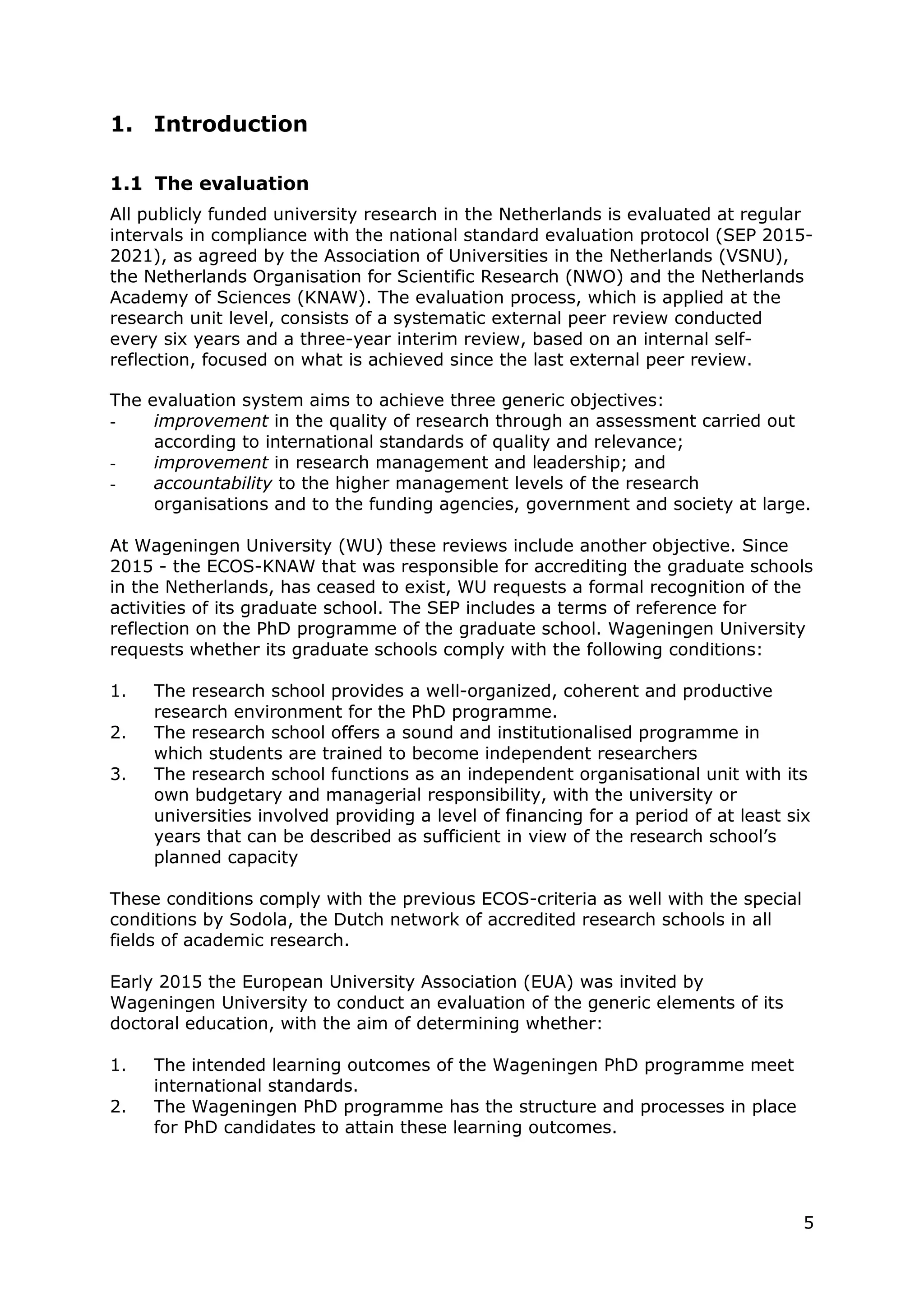 Report EPS Review 2009 - 2015 | PDF