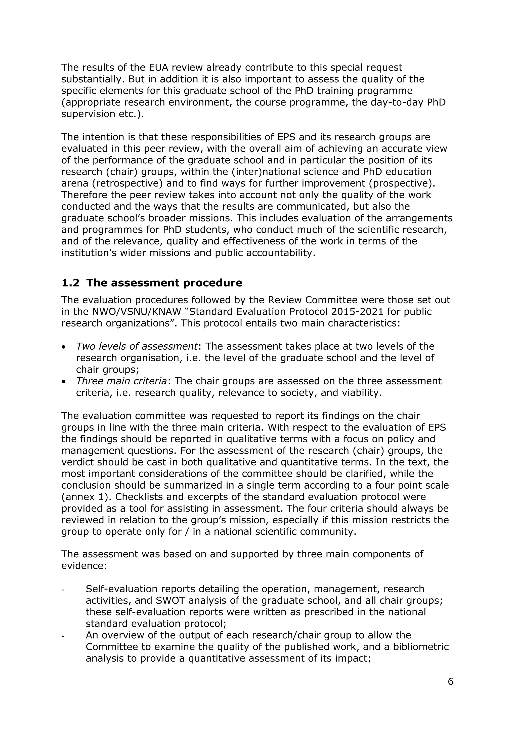 Report EPS Review 2009 - 2015 | PDF