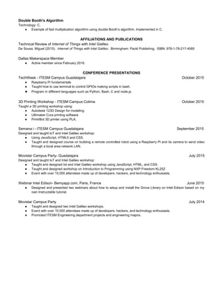 Gerardo Carmona Embedded Engineer | PDF | Free Download