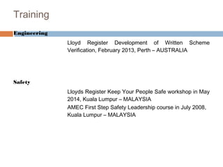 Resume_P Prakosa 201605 | PPT