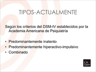 TDAH: Definición, características. Funciones Ejecutivas en los ...