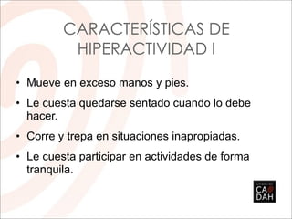 TDAH: Definición, características. Funciones Ejecutivas en los ...