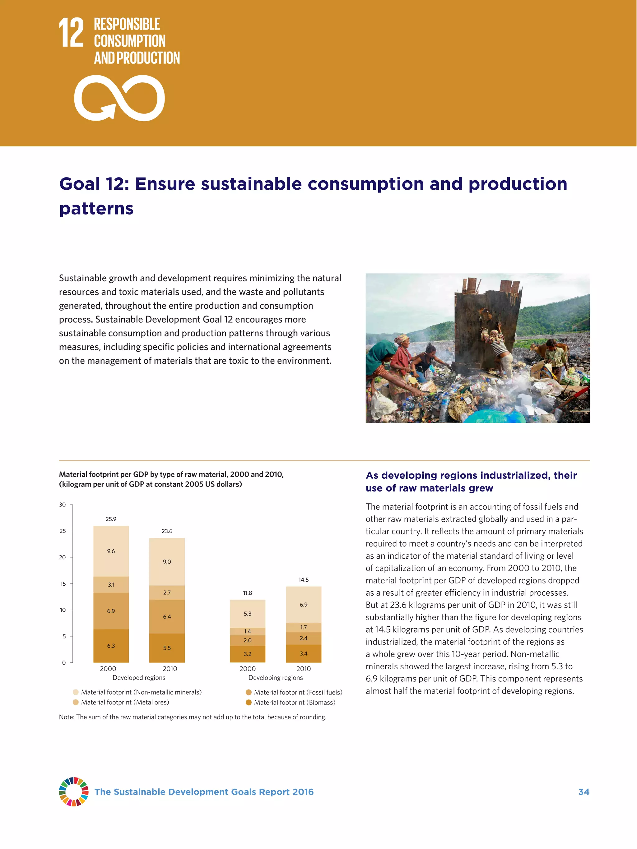 The Sustainable Development Goals Report 2016 | PDF | Economy ...