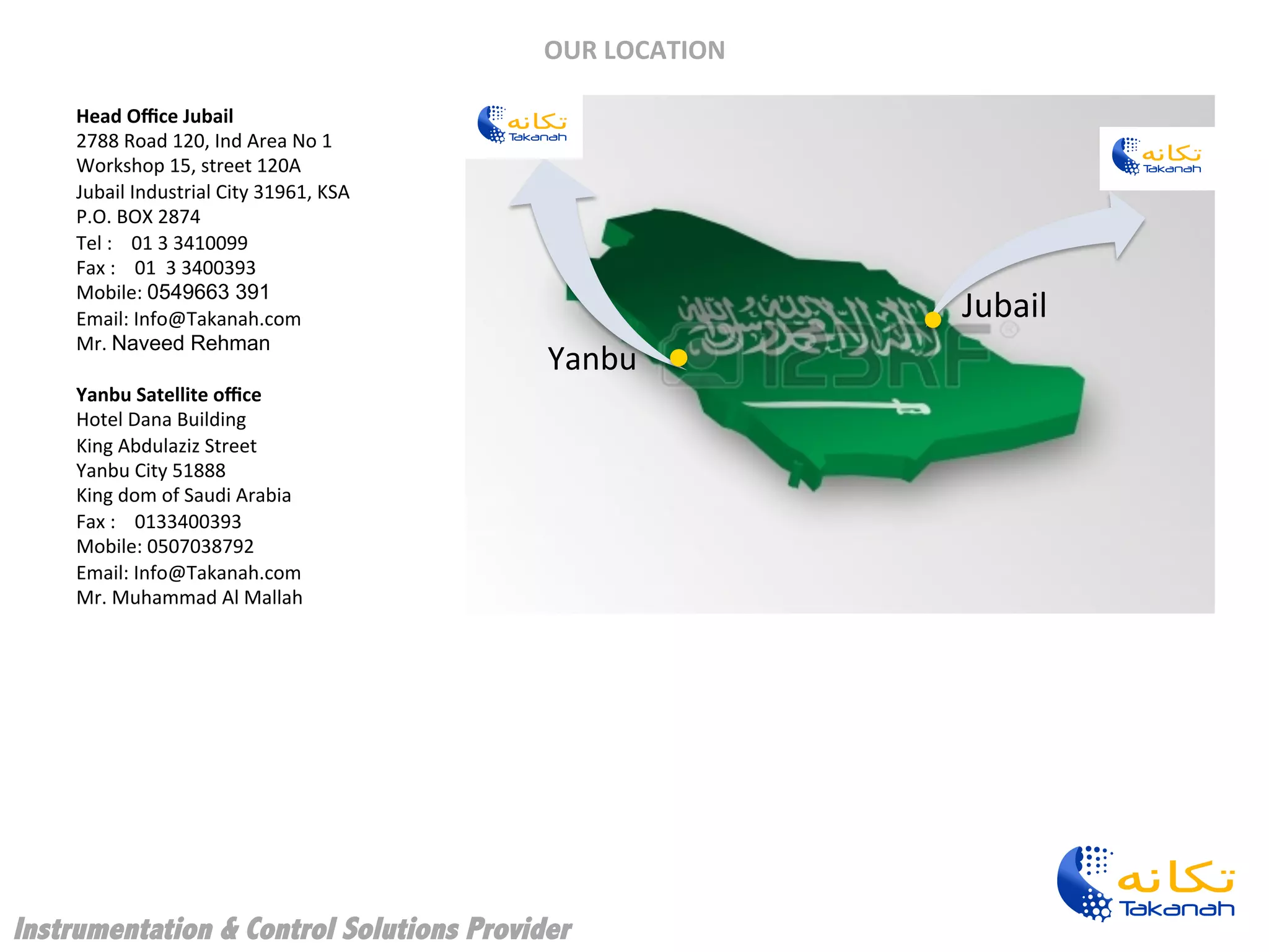 Takanah Products Services Brochure | PDF