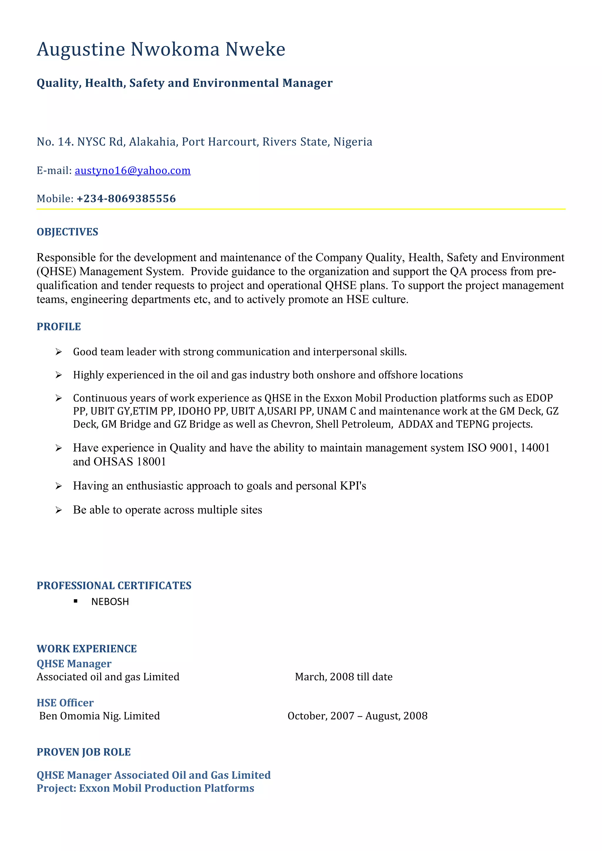 AUSTIN CV | PDF