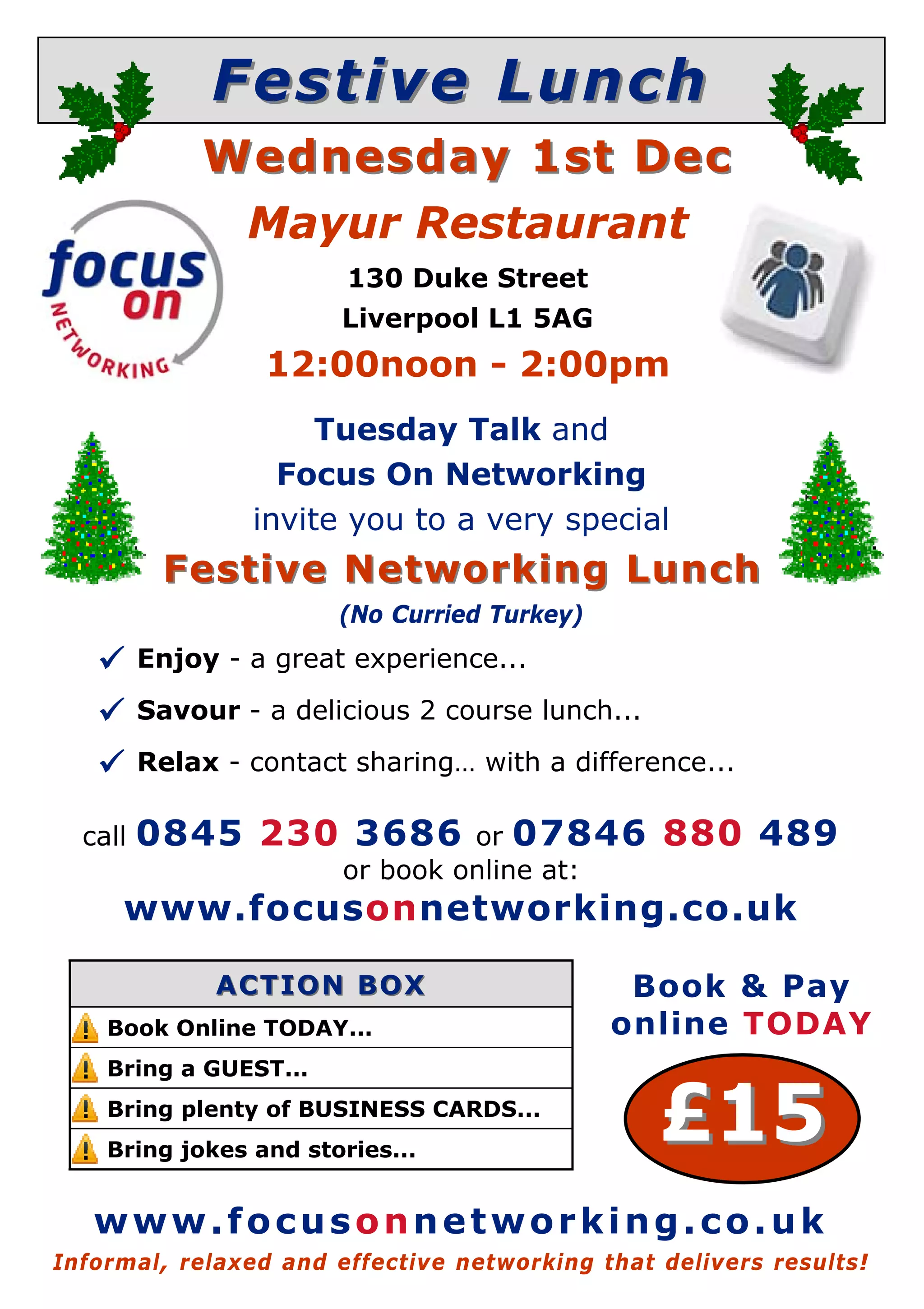 Festive Networking Lunch | PDF