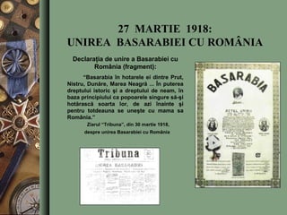1 decembrie 1918 | PPT