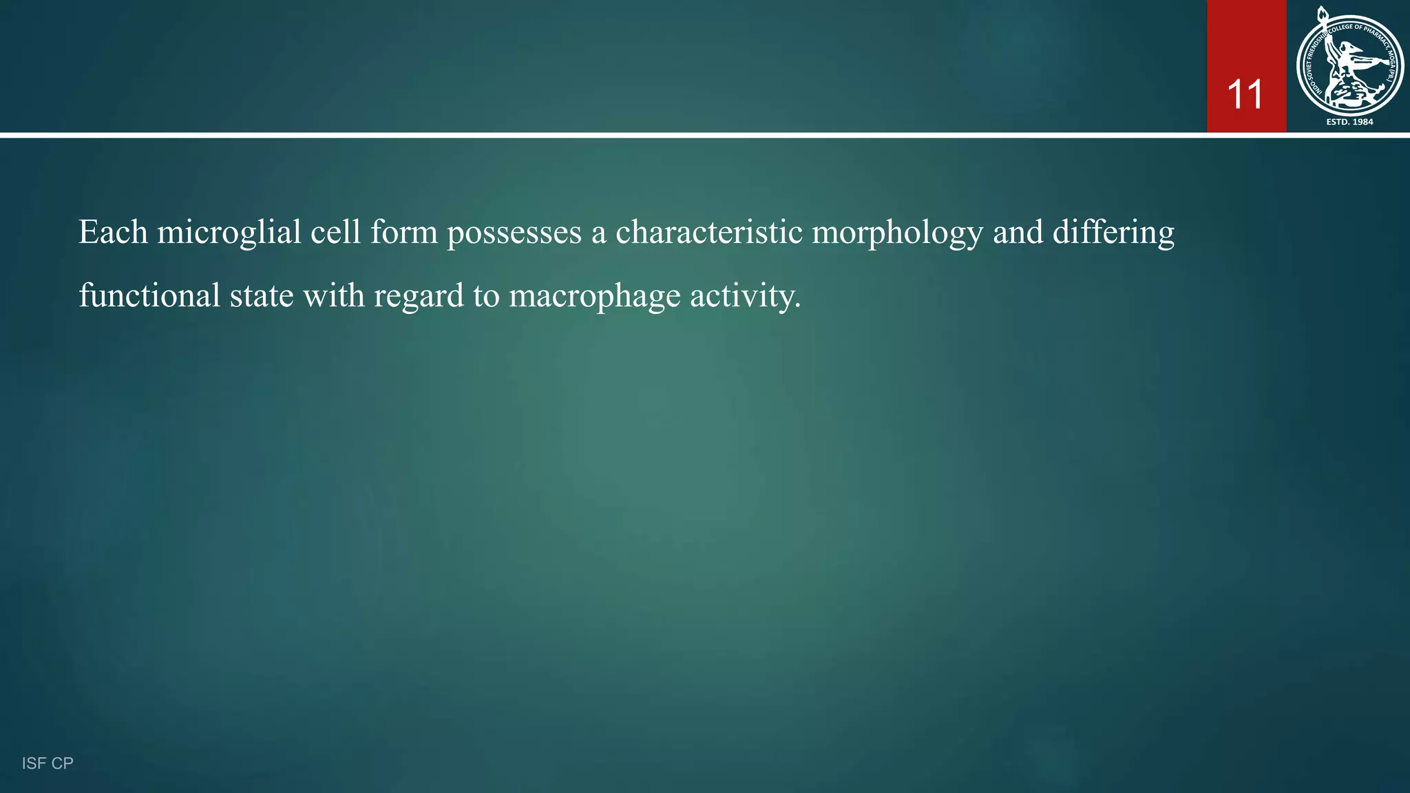 Microglial cells : overview | PPTX