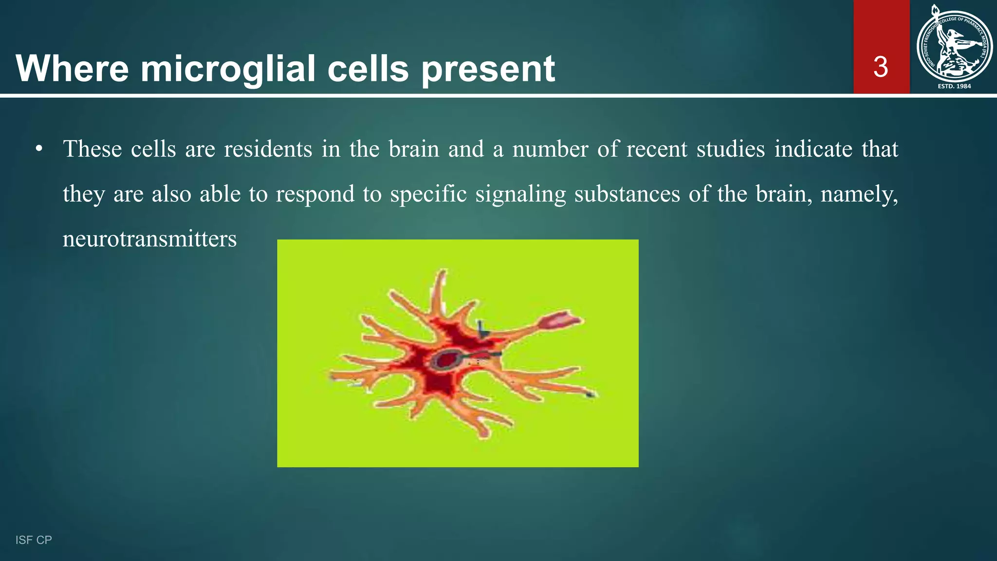 Microglial cells : overview | PPTX