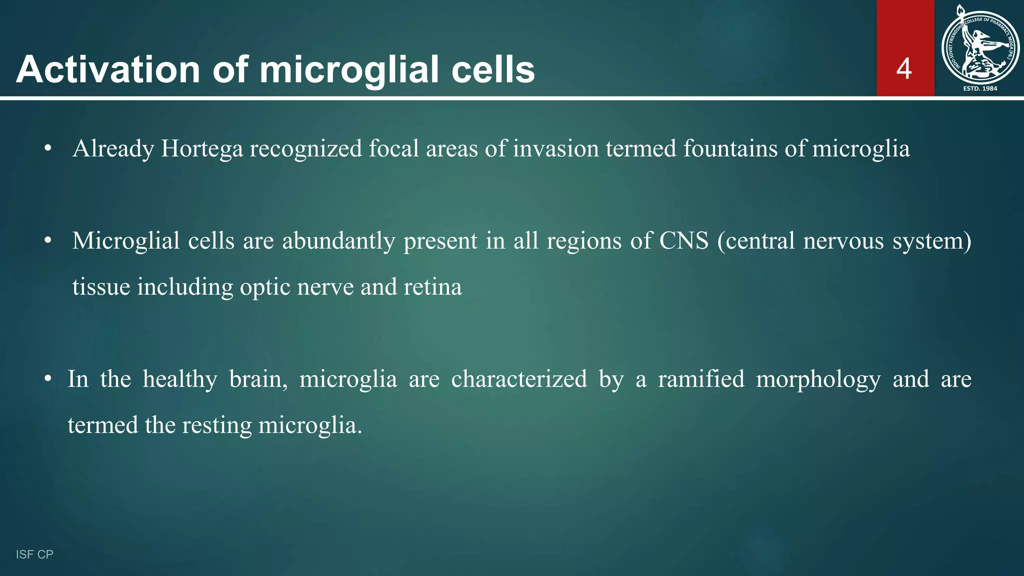 Microglial cells : overview | PPTX