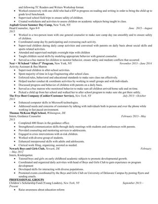Kelley Nugent Resume (2016) | DOC