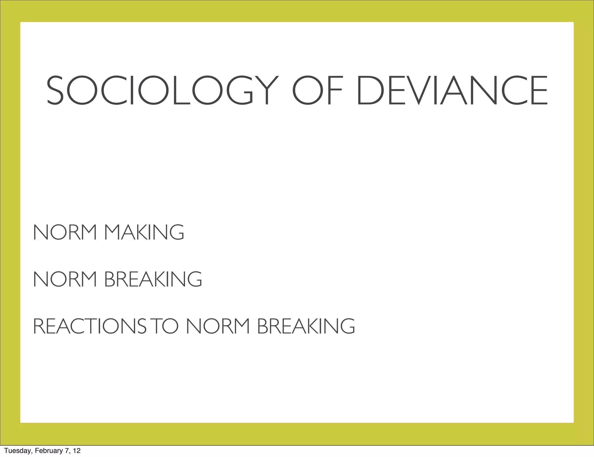 Defining Deviance | PDF