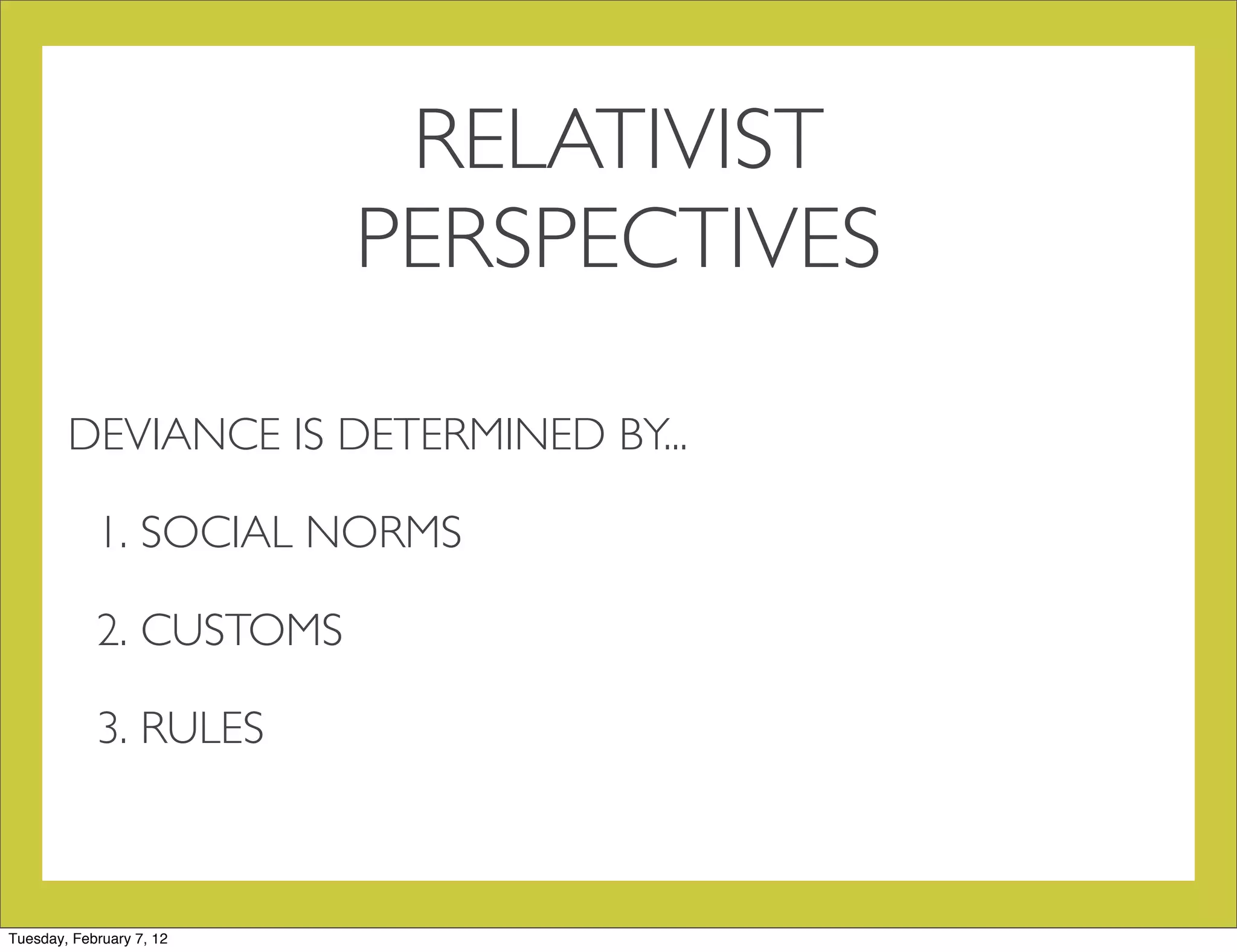 Defining Deviance | PDF