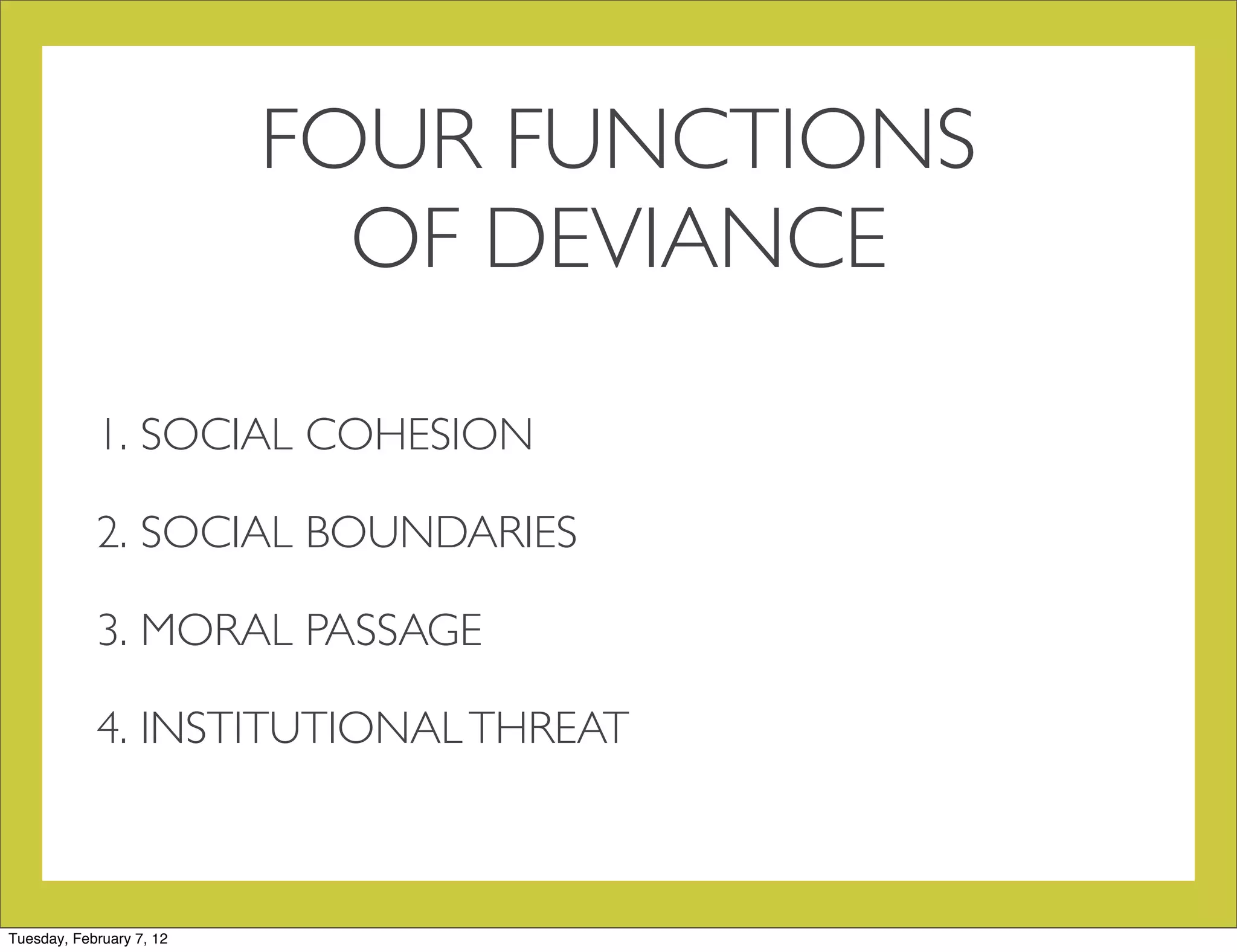 Defining Deviance | PDF