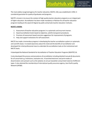 1 Definition And Conceptual Framework Of Teacher Education | PDF
