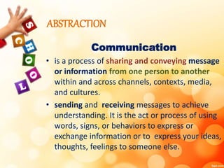 Oral Comm. Definition and Elements of Communication | PPTX