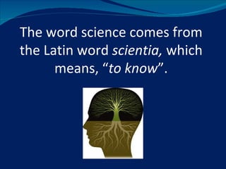 1definition of science | PPT