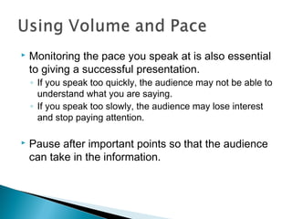 1 delivering presentations | PPT