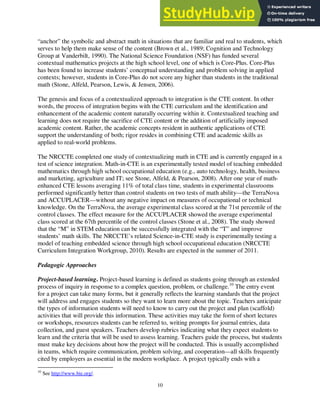 1 Delivering STEM Education Through Career And Technical Education ...