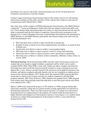 1 Delivering STEM Education Through Career And Technical Education Schools And Programs | PDF