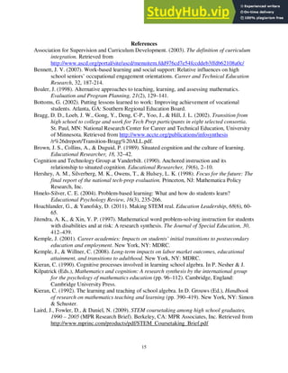 1 Delivering STEM Education Through Career And Technical Education ...