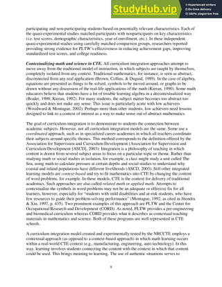 1 Delivering STEM Education Through Career And Technical Education Schools And Programs | PDF