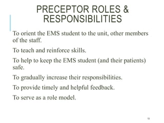 1 dema preceptor educational training | PPTX
