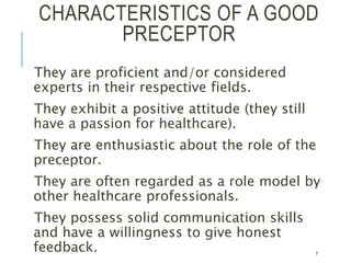 1 dema preceptor educational training | PPTX