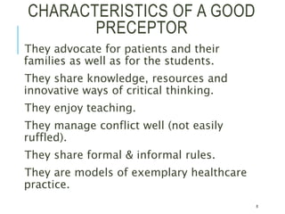 1 dema preceptor educational training | PPTX