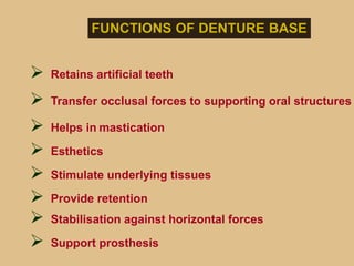 1denture base.ppt