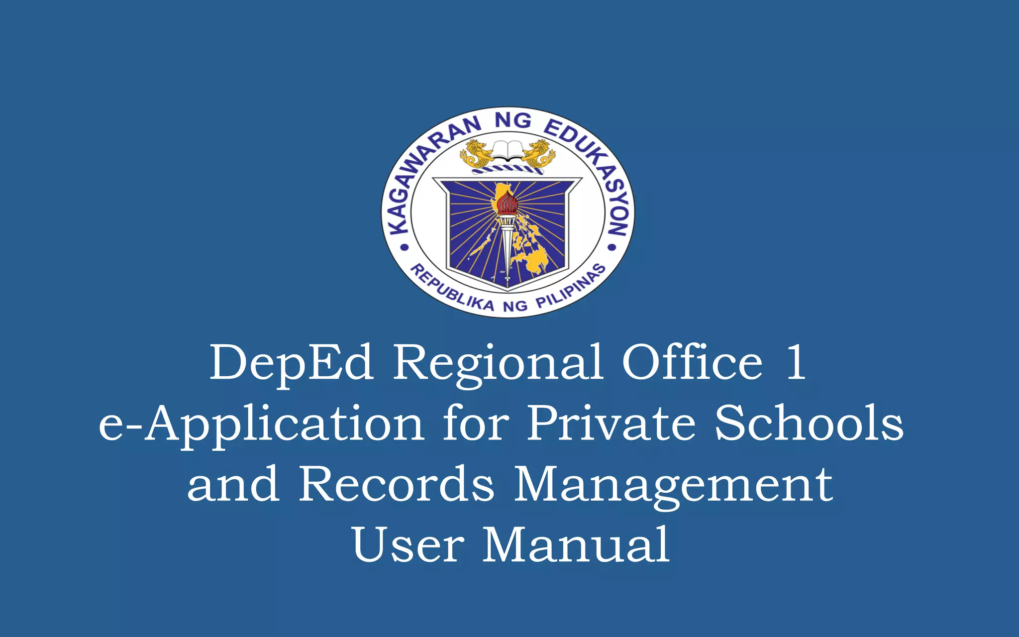 1DepEd eAPS - School Module User Manual - Per Transaction.pdf