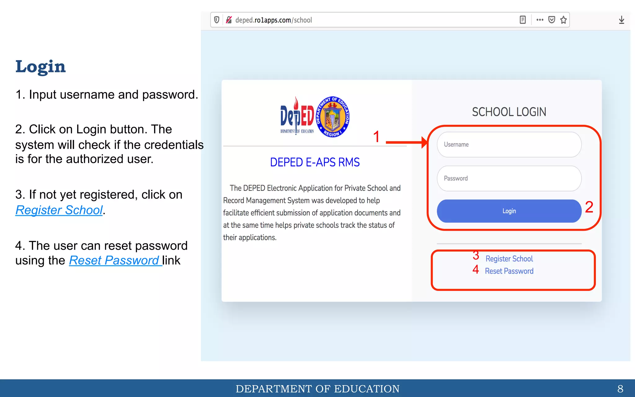 1DepEd eAPS - School Module User Manual - Per Transaction.pdf