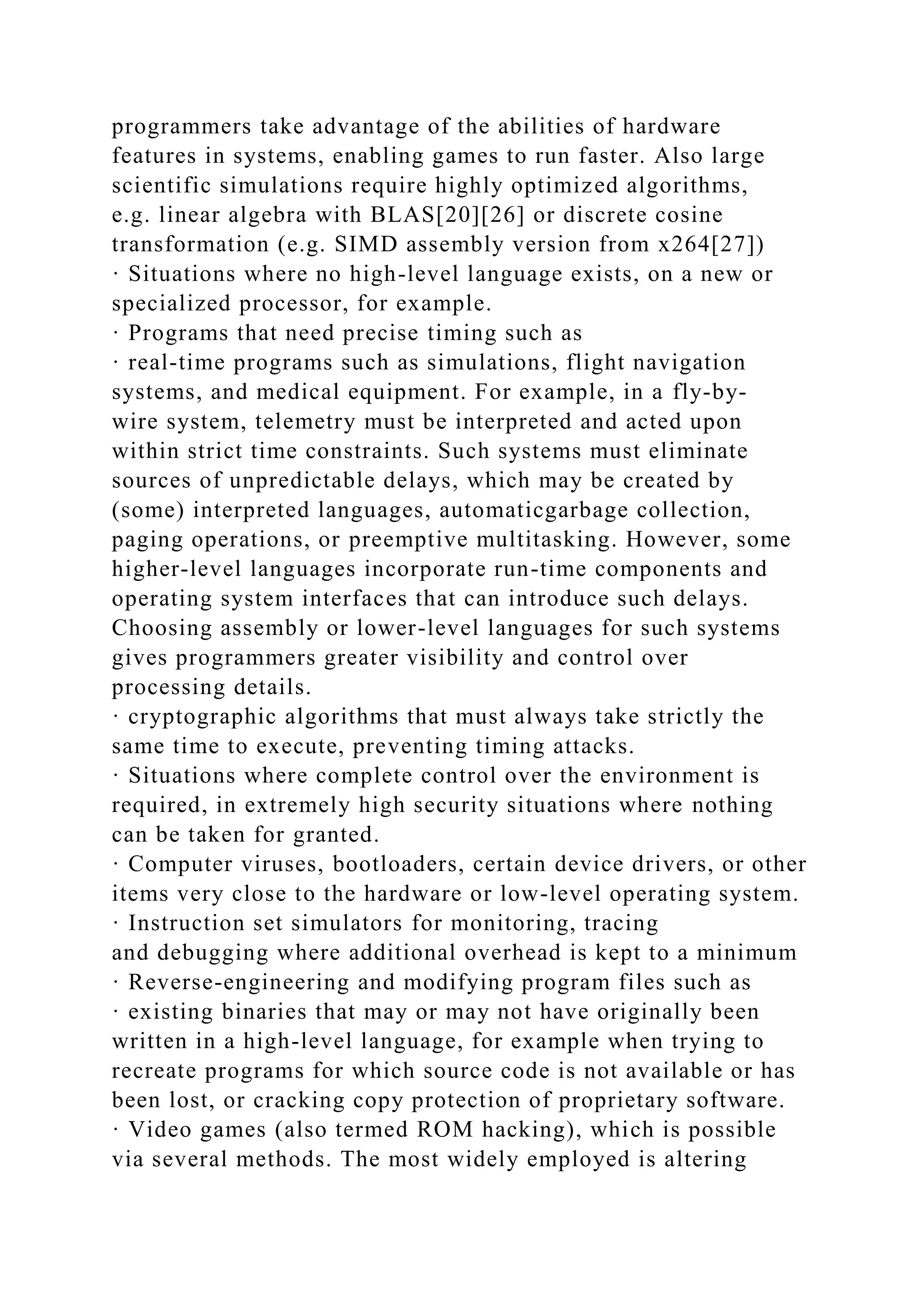 1 Describe different types of Assemblers.Assembly language.docx