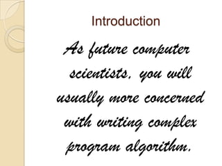#1 designandanalysis of algo | PPTX