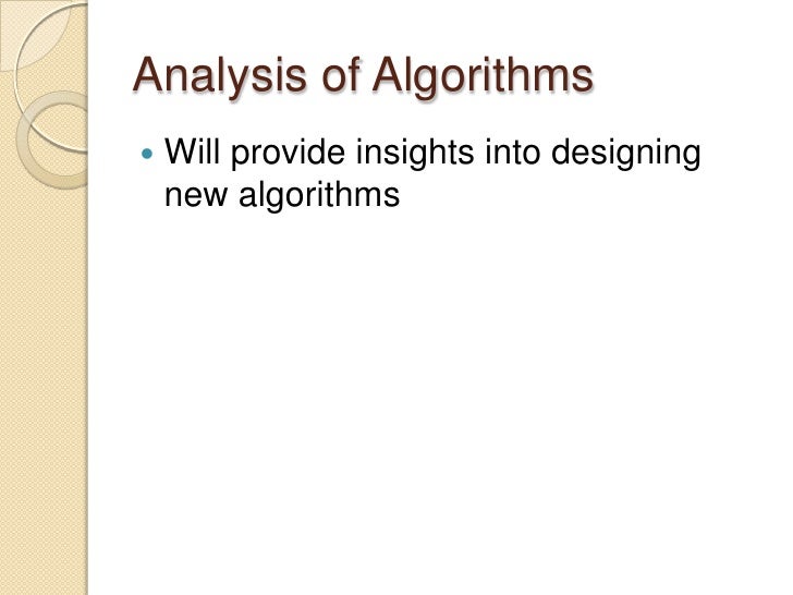 #1 designandanalysis of algo