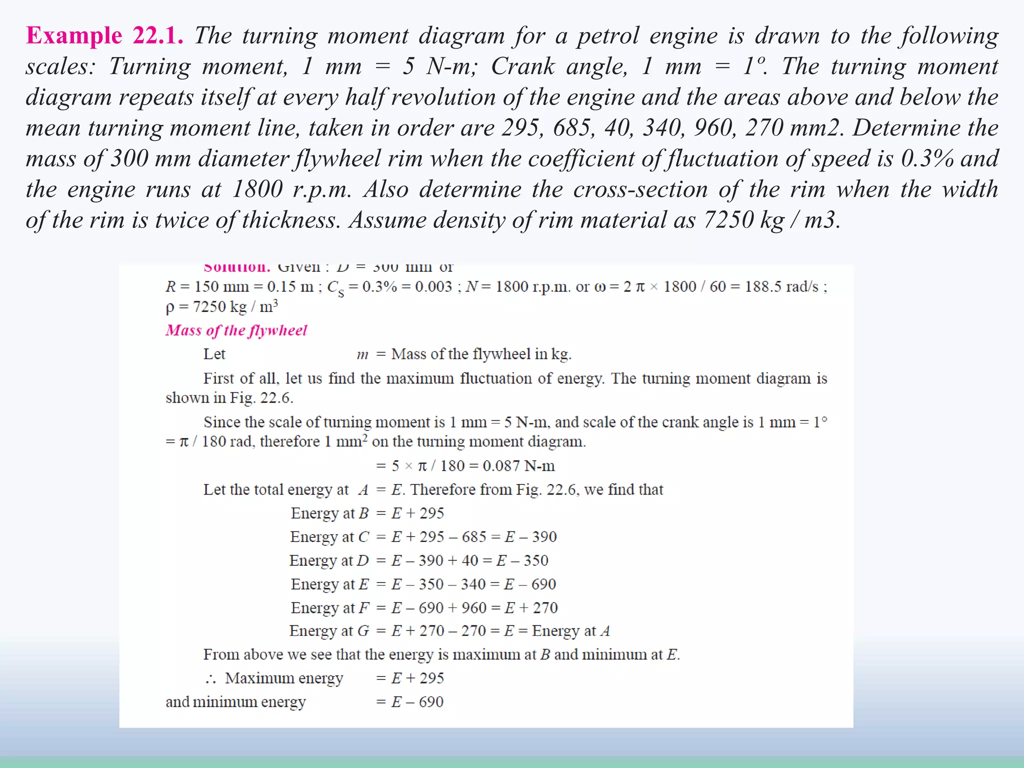 1 Design of flywheel | PPTX