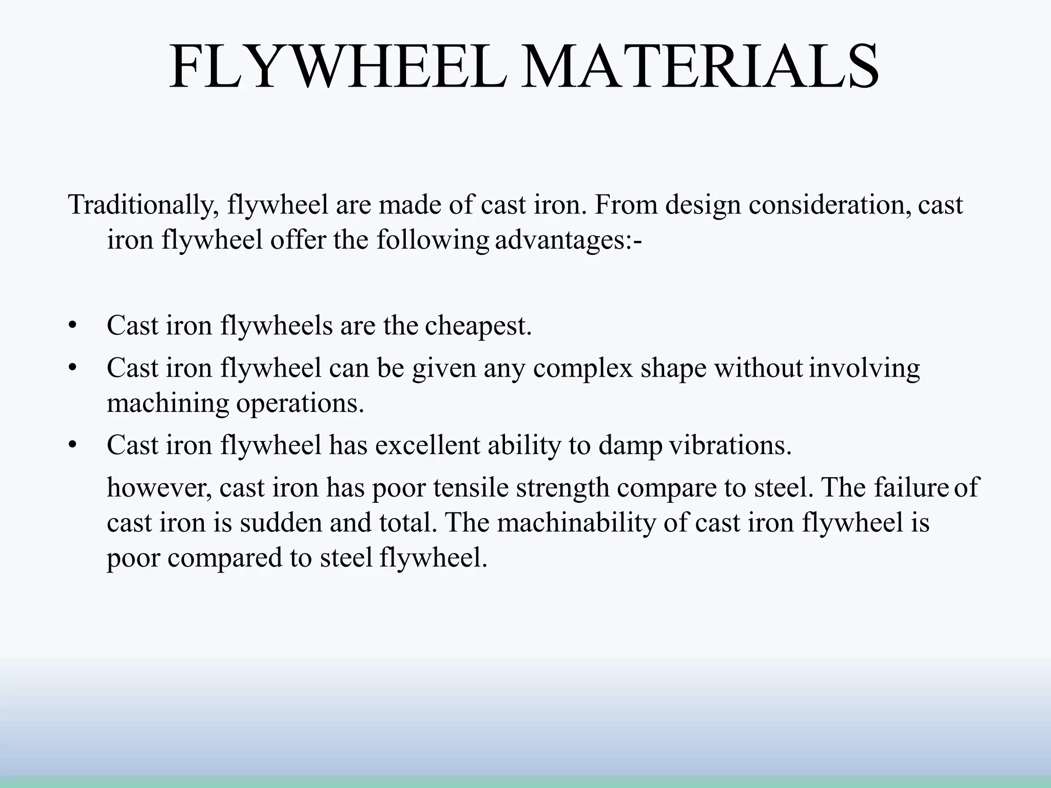 1 Design of flywheel | PPTX