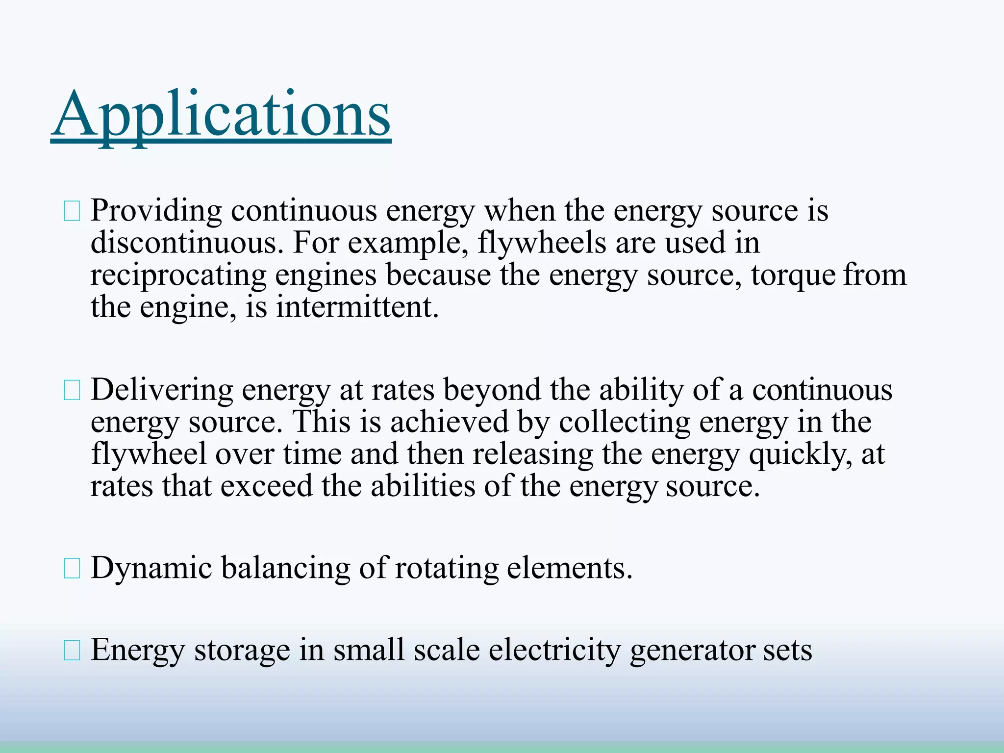 1 Design of flywheel | PPTX