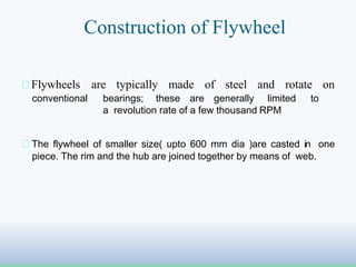 1 Design of flywheel | PPTX
