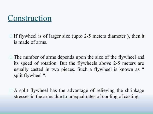 1 Design of flywheel | PPTX