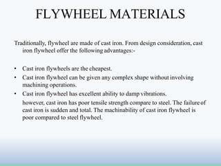 1 Design of flywheel | PPTX