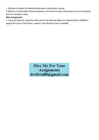 1 Develop a timeline of historical landmarks in psychiatric.pdf