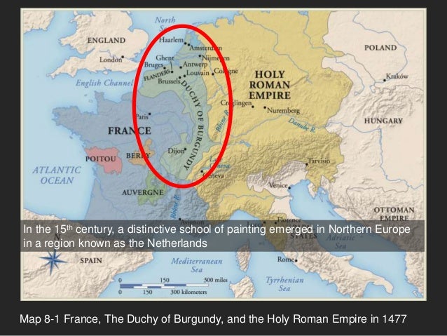 Northern Renaissance Map Flanders