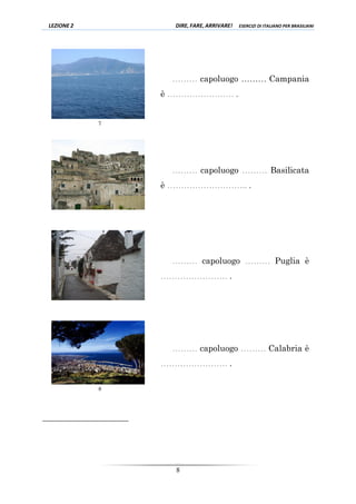 Italiano lezione 2 | PDF