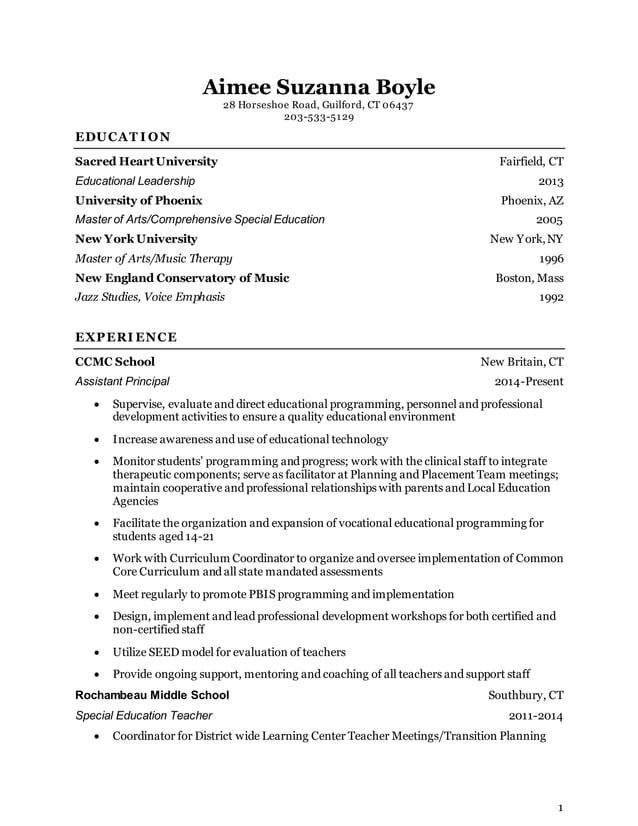 Current Resume 2016 | PDF