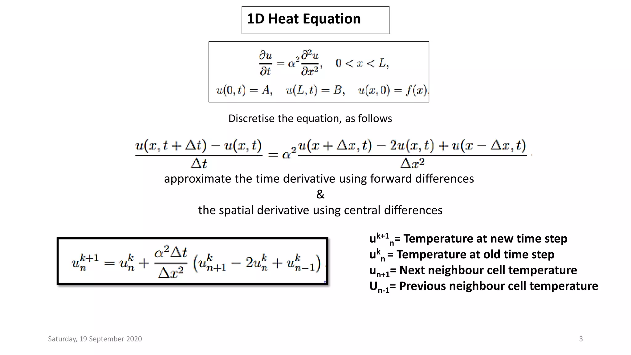 1 d heat_equation | PDF