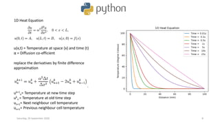 1 d heat_equation | PDF | Physics | Science