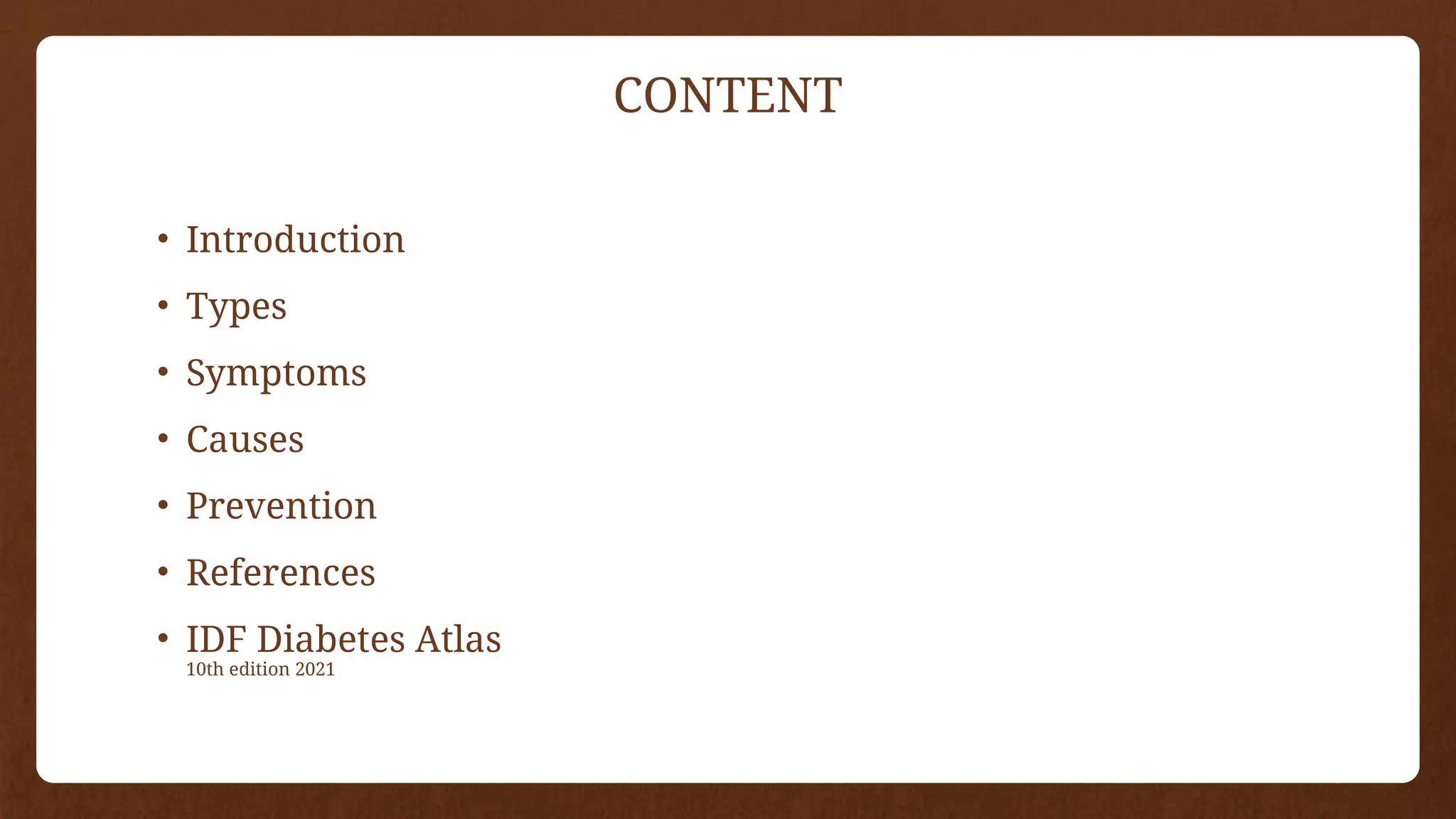 1DIABETES Introduction Types Symptoms Causes Prevention.pptx